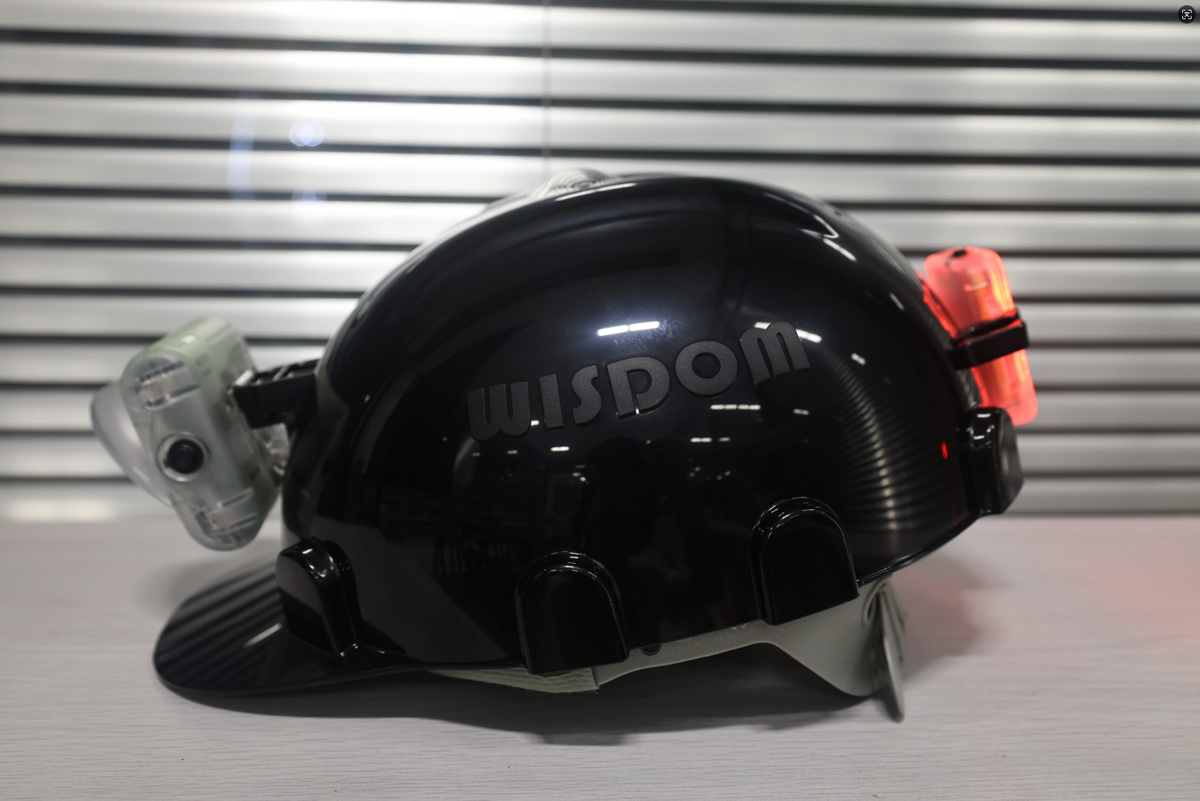 Wisdom Low Seam Hard Hat Black – Wisdom lamps USA